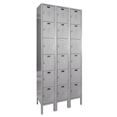Overstock Six Tier Steel Box Lockers | SchoolLockers.com